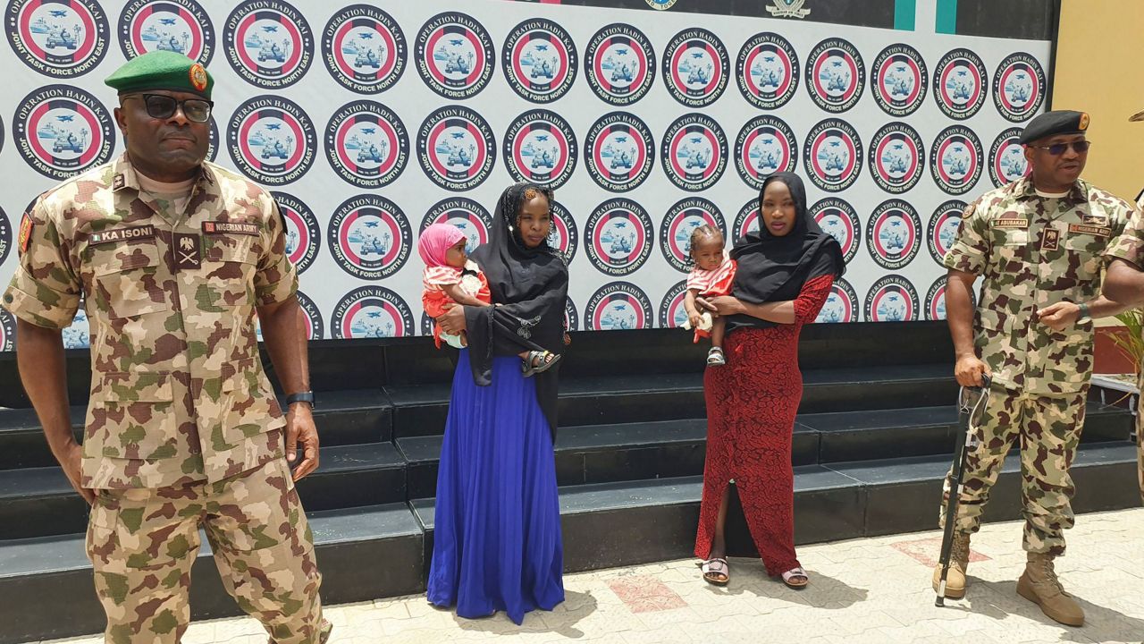 Kidnapped Nigerian girls freed, return to Chibok with babies