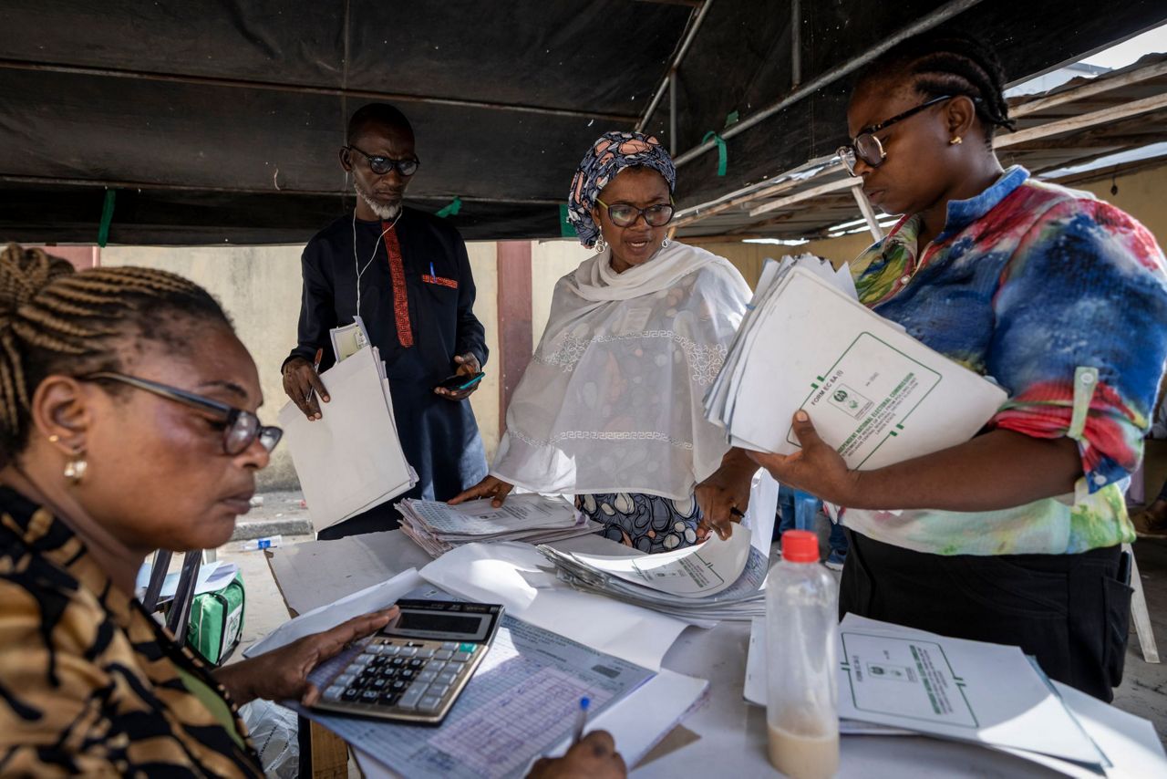 Voting continues in Nigeria, a day after polls due to close