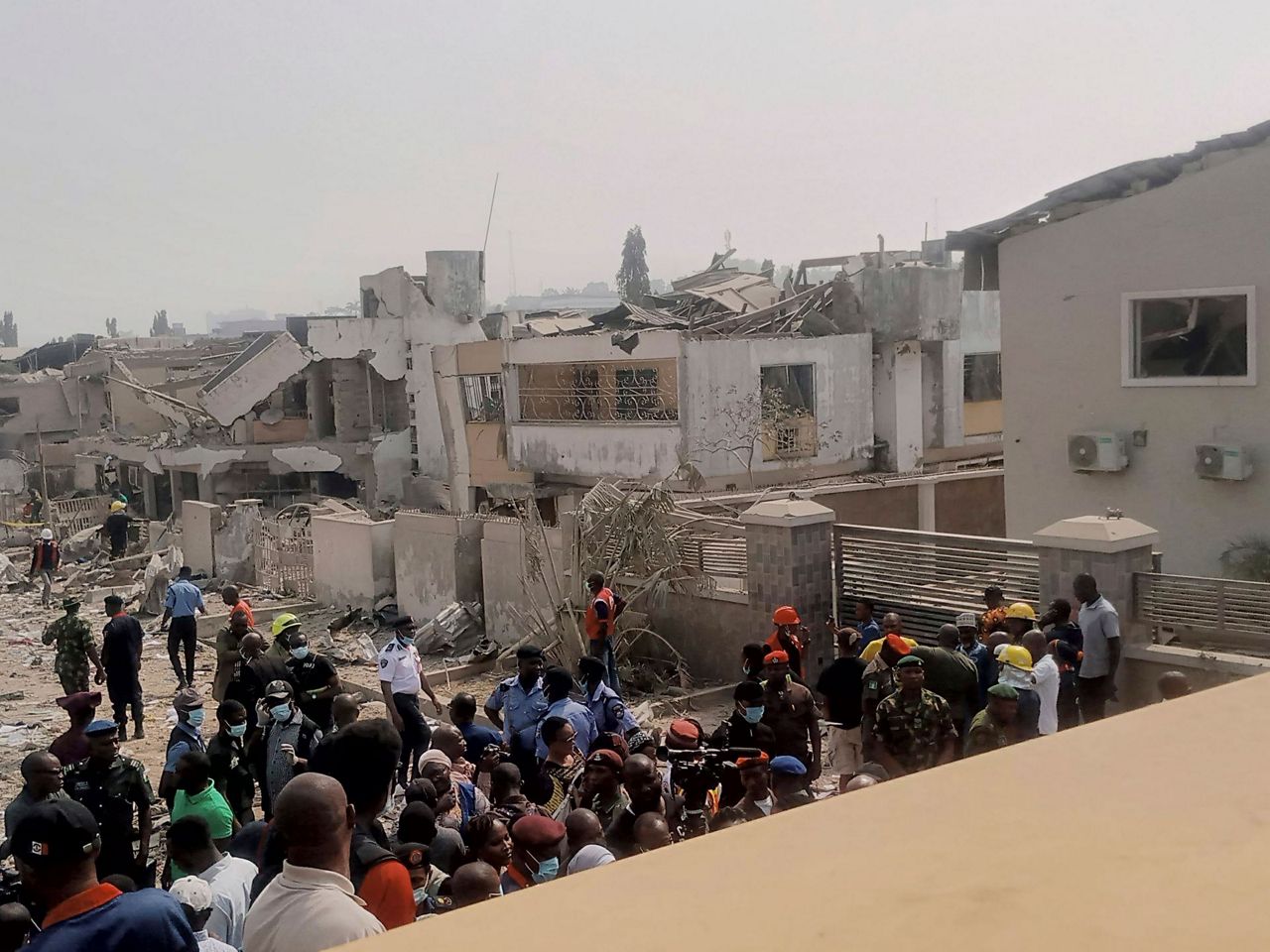 3 killed and 77 injured in a massive blast caused by explosives in a ...