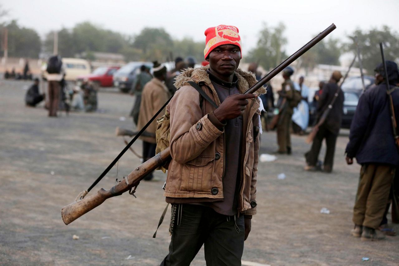 Thousands of Nigerian hunters prepare to chase Boko Haram