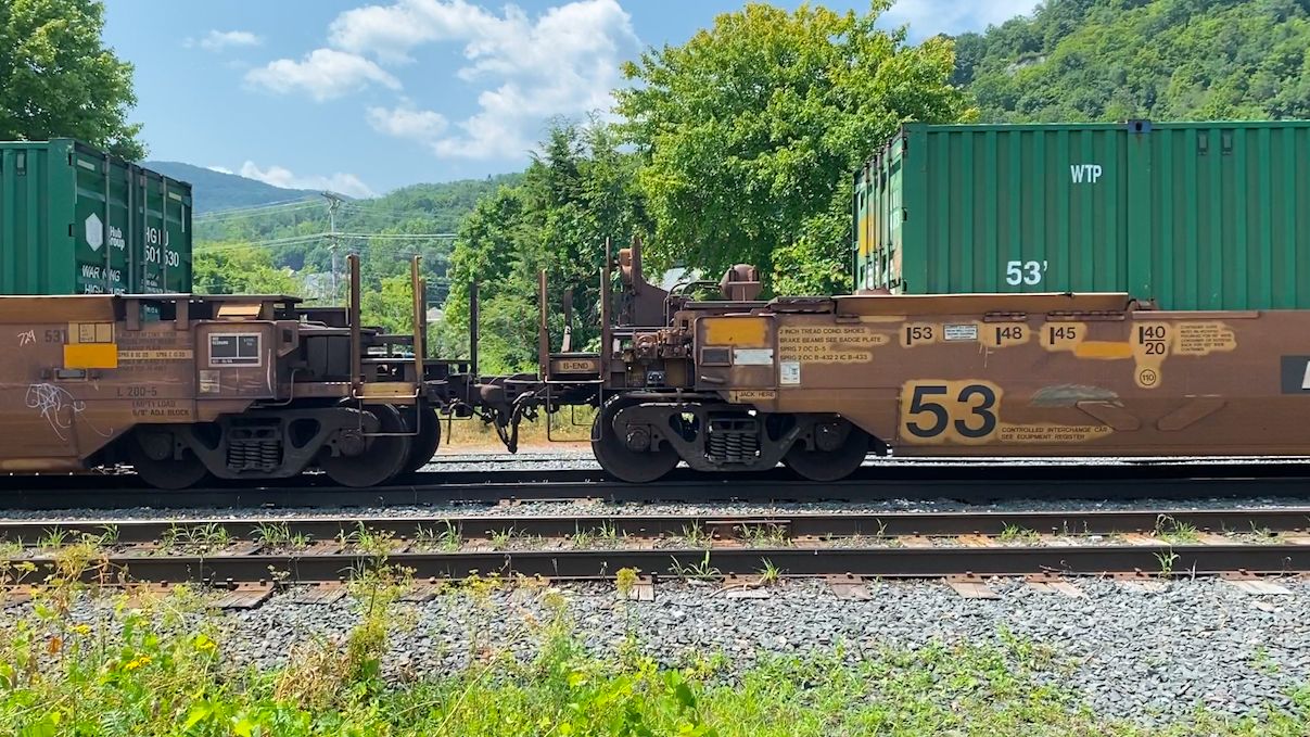 Train accident in North Adams