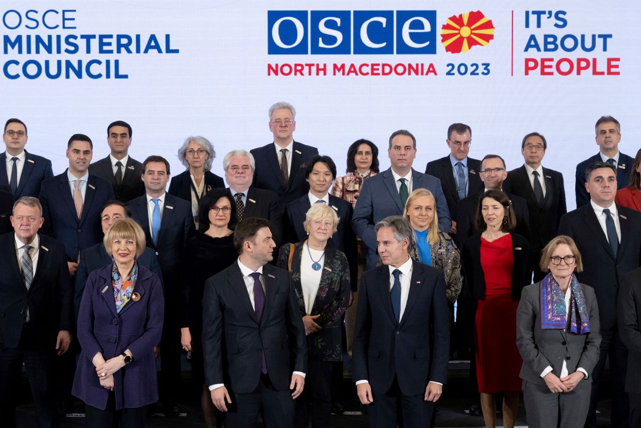 Top diplomats meet in North Macedonia for OSCE but some boycott Lavrov ...