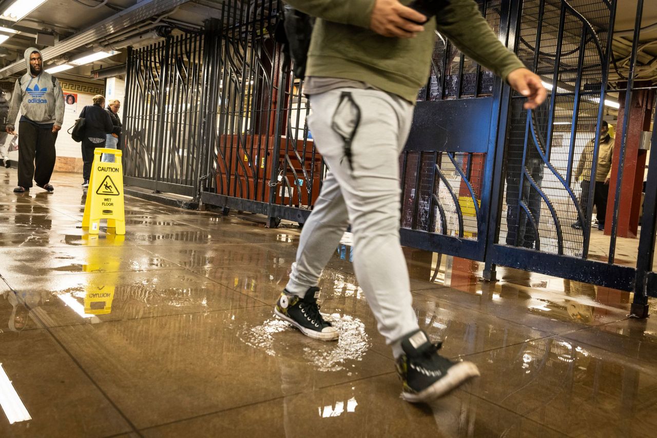 New York City area gets one of its wettest days in decades, as rain ...