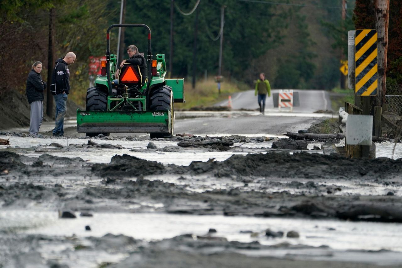 Flooding in Washington state not as severe as earlier storm