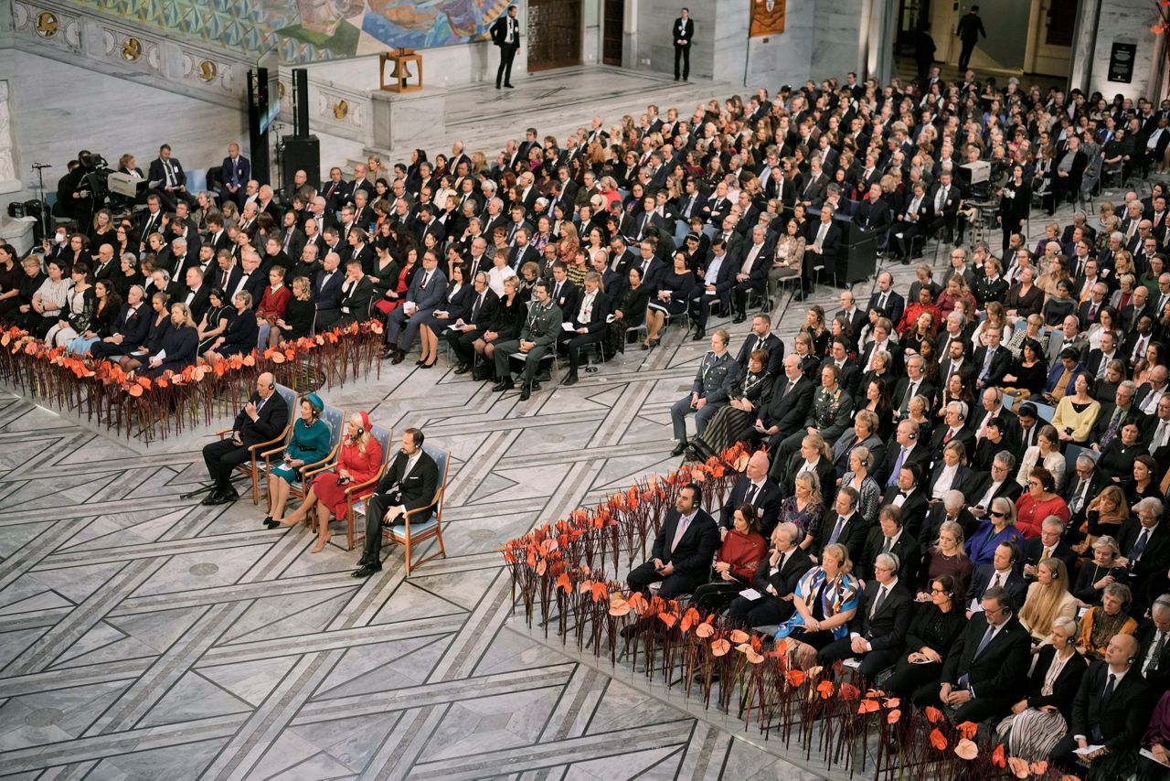 Nobel Peace Prize winners blast Putin's invasion of Ukraine