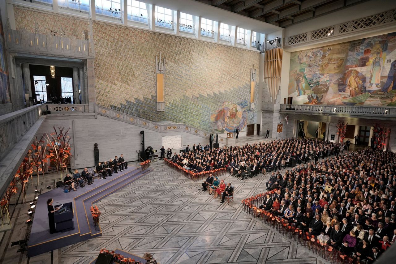 Nobel Peace Prize winners blast Putin's invasion of Ukraine
