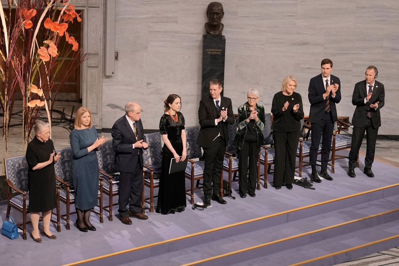 Nobel Peace Prize winners blast Putin's invasion of Ukraine