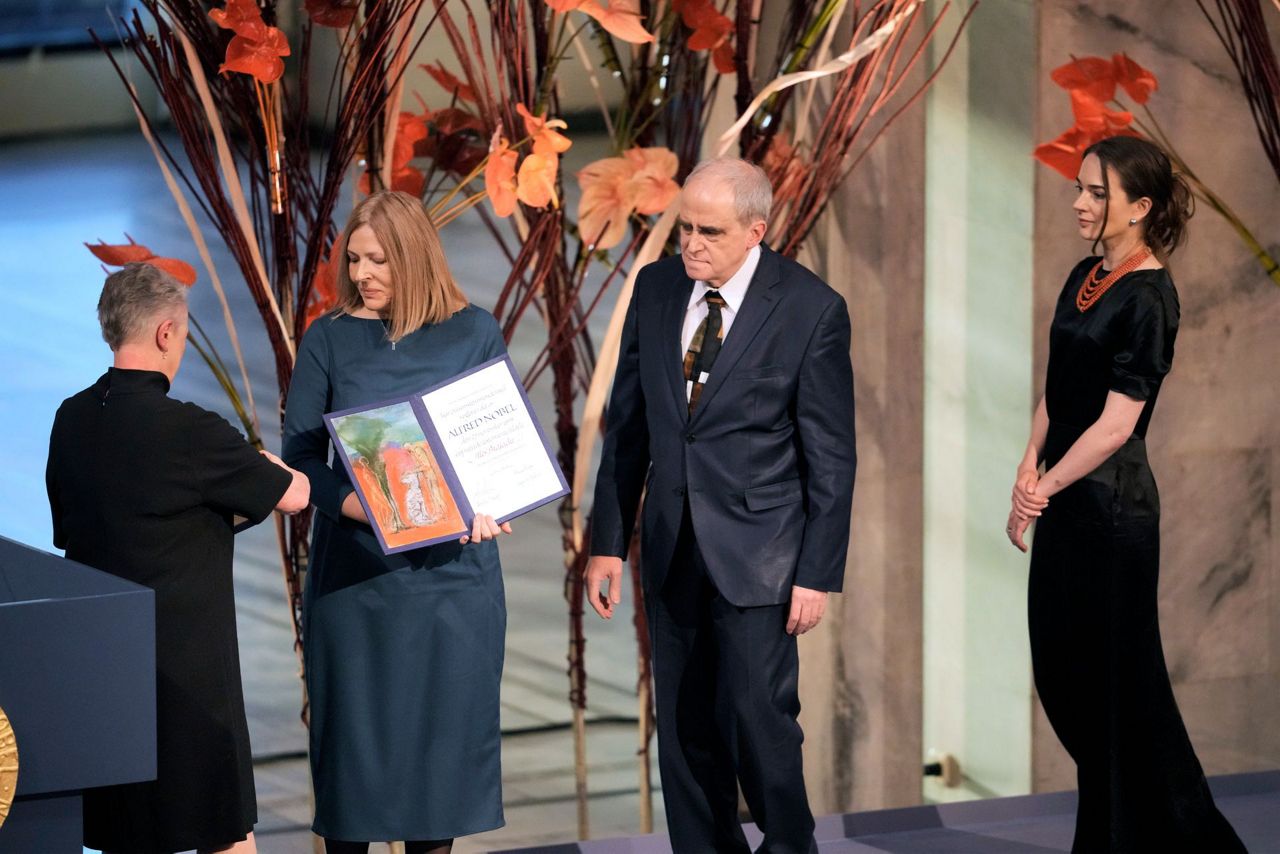 Nobel Peace Prize winners blast Putin's invasion of Ukraine