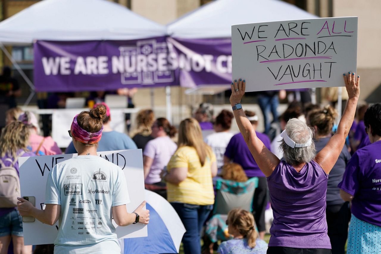 Nurses to protest sentencing in Tennessee patient-death case