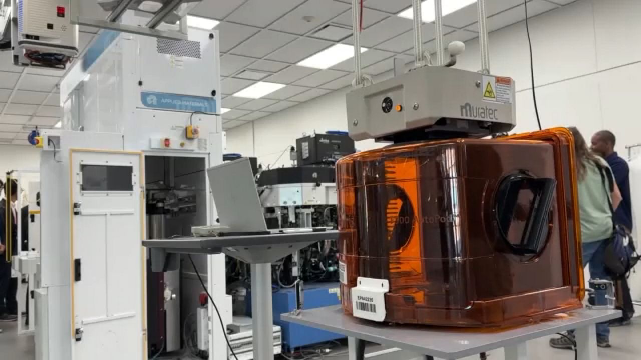 OCC helps educate Micron's future workers with clean room