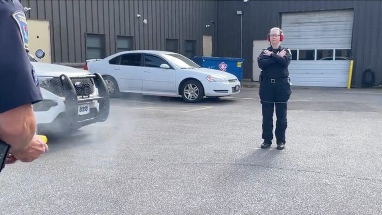 Ohio police departments use BolaWrap technology