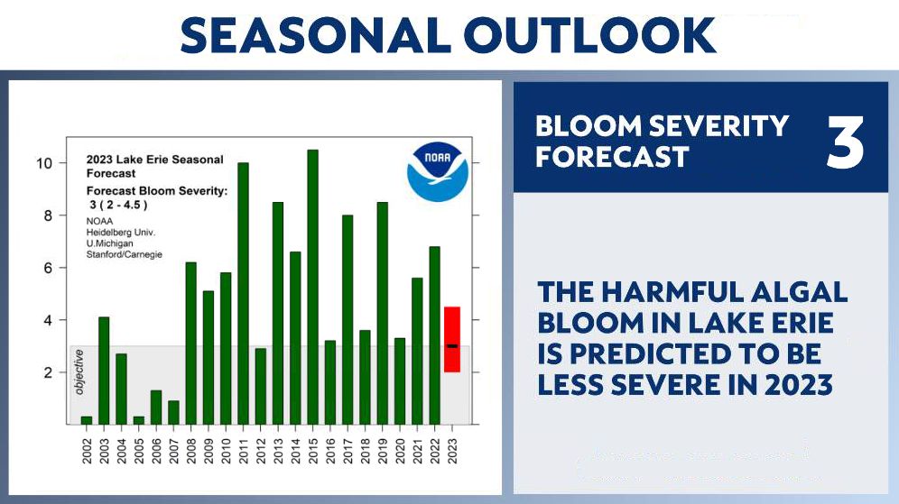 Harmful algal bloom underway in Lake Erie