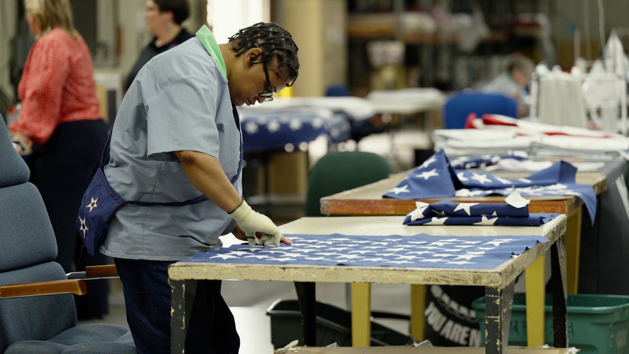 Prison sewing shop helps women stitch together new futures