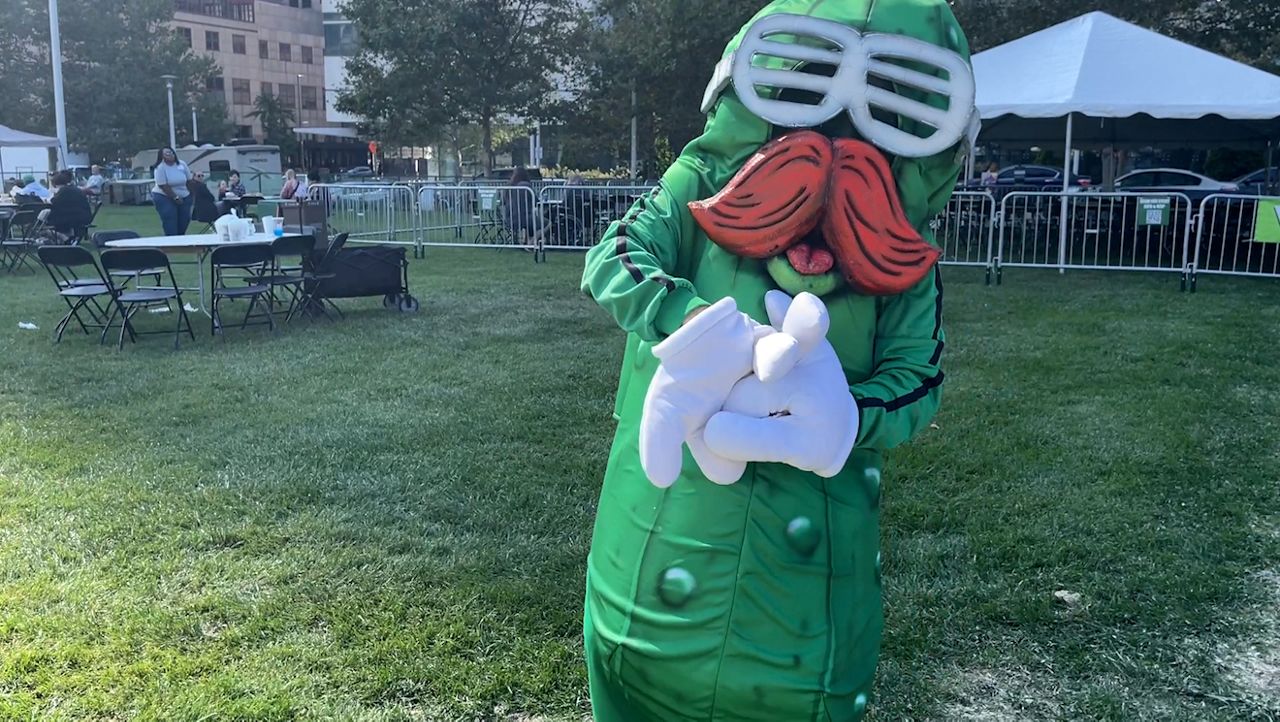 Hundreds gather for the Cleveland Pickle Fest