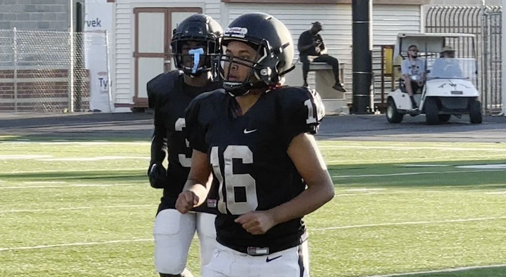 Buchtel female linebacker breaking down barriers