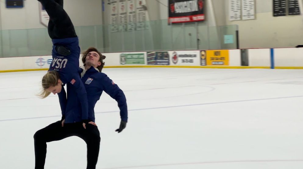 Eva Pate once again competing in skating championships