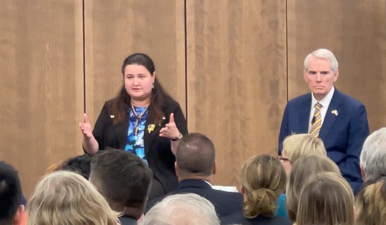 Ukrainian ambassador visits Cleveland