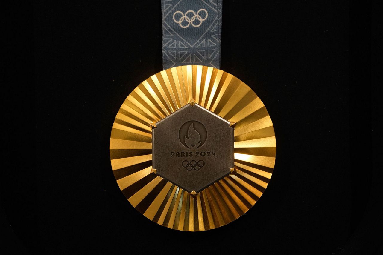 The Paris Olympics medals are monumental: They're made with metal ...