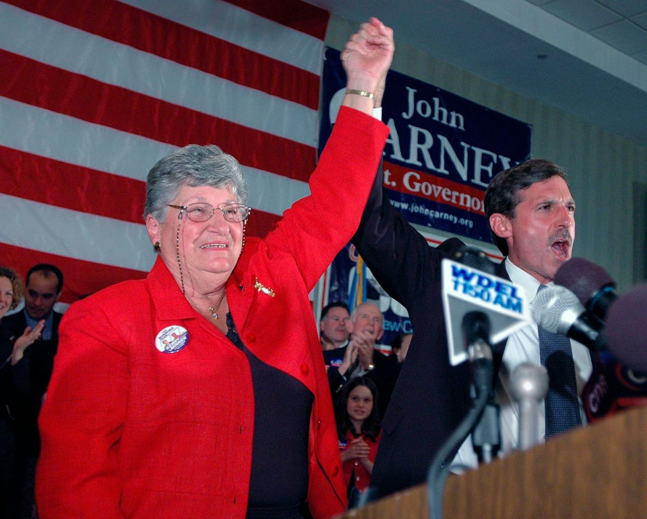 Former Delaware governor Ruth Ann Minner dead at 86