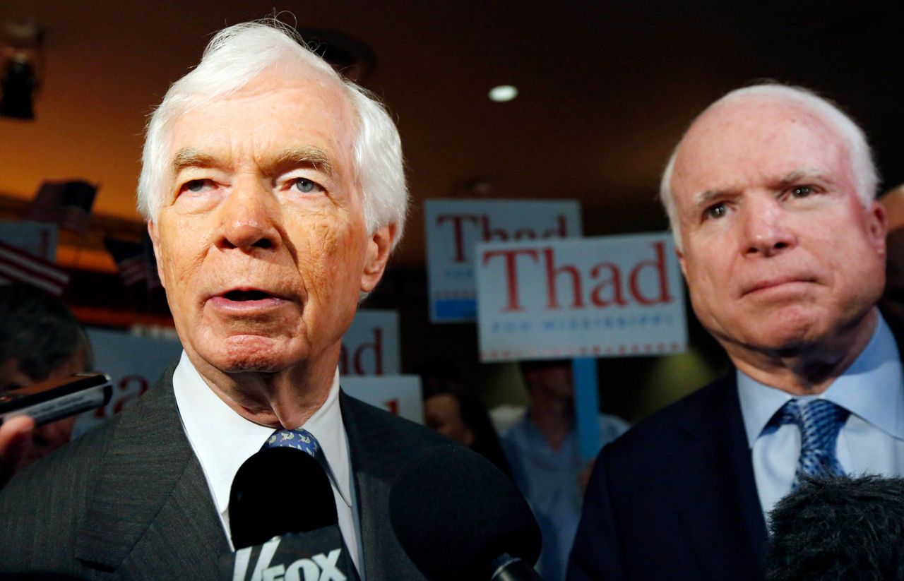 Former US Sen. Thad Cochran of Mississippi dies at 81