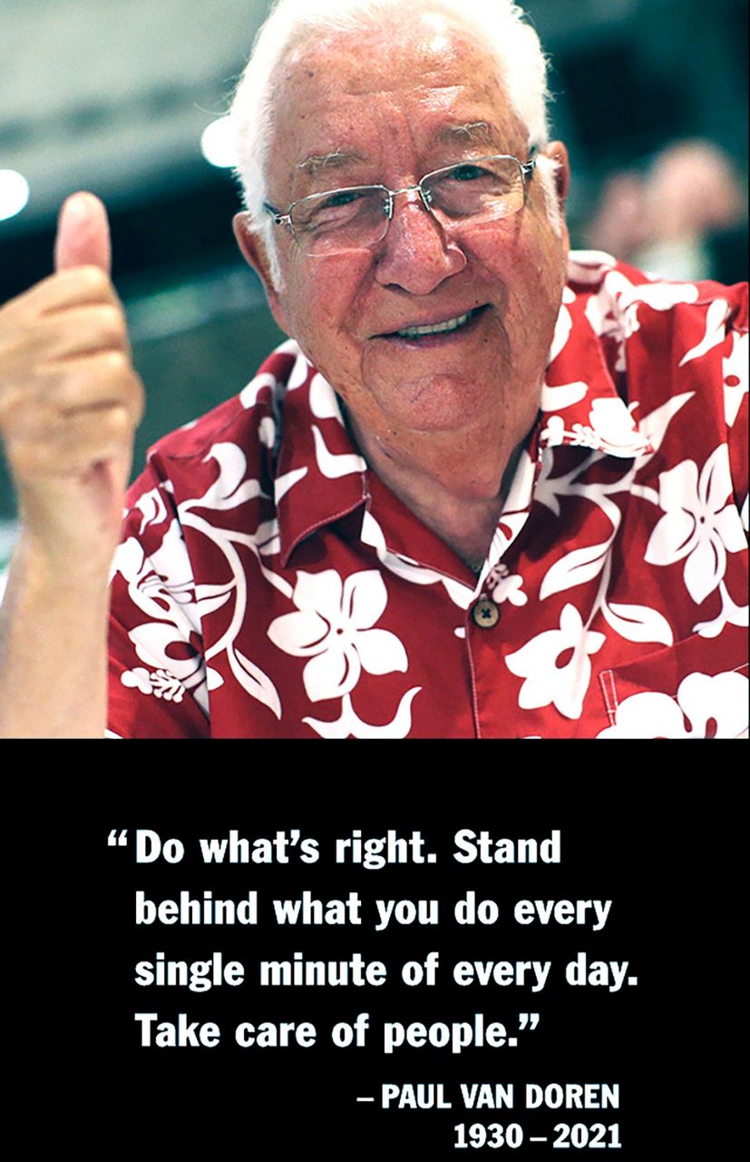 Vans co-founder Paul Van Doren dies at 90