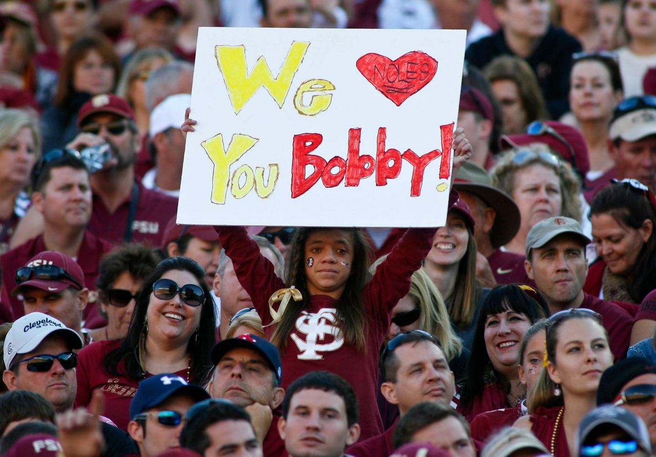 Legendary Florida State coach Bobby Bowden dies at 91