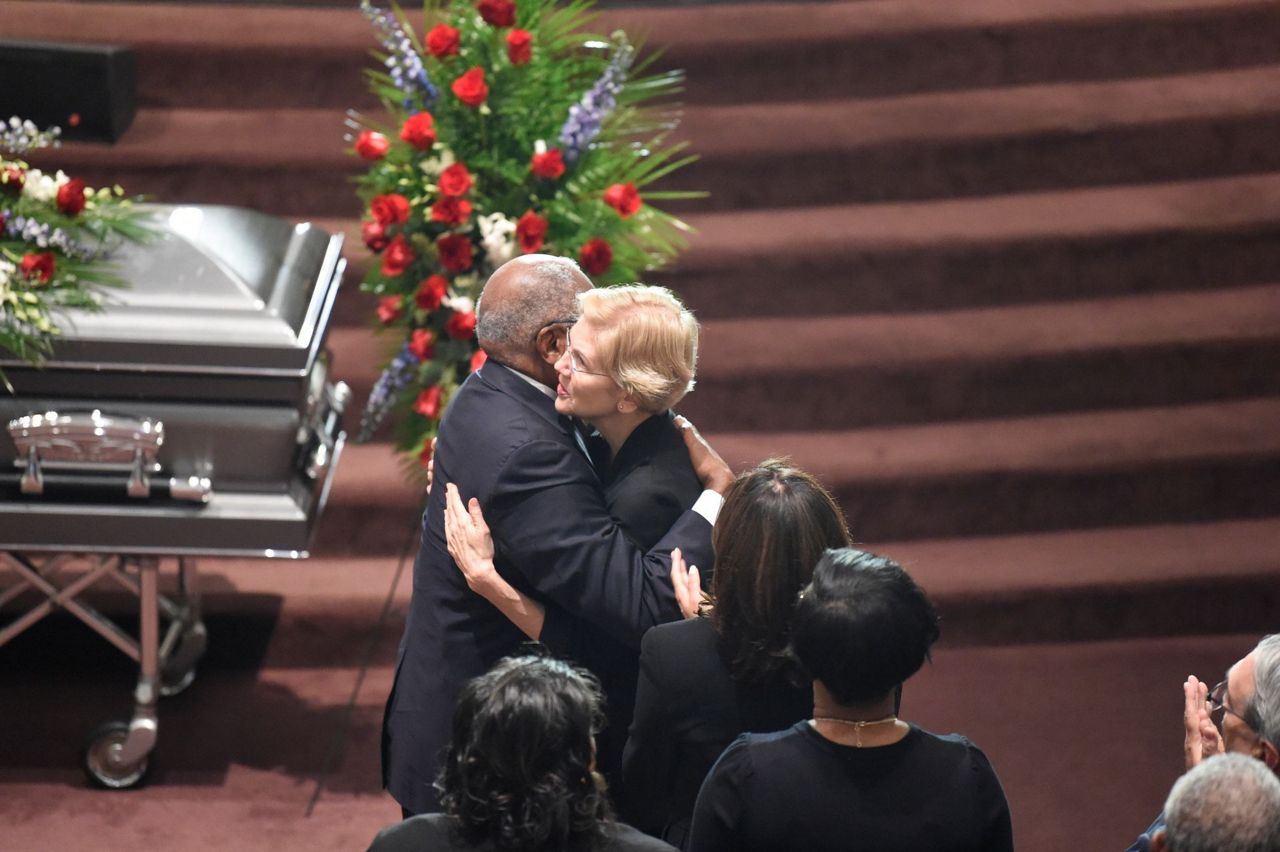 Leading Democrats gather for funeral of SC's Emily Clyburn