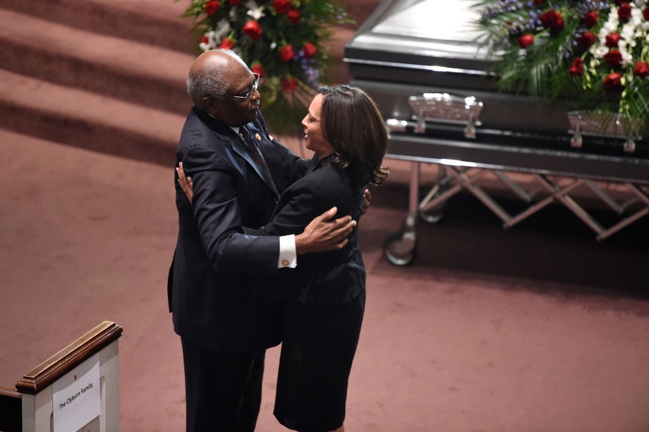 Leading Democrats gather for funeral of SC's Emily Clyburn