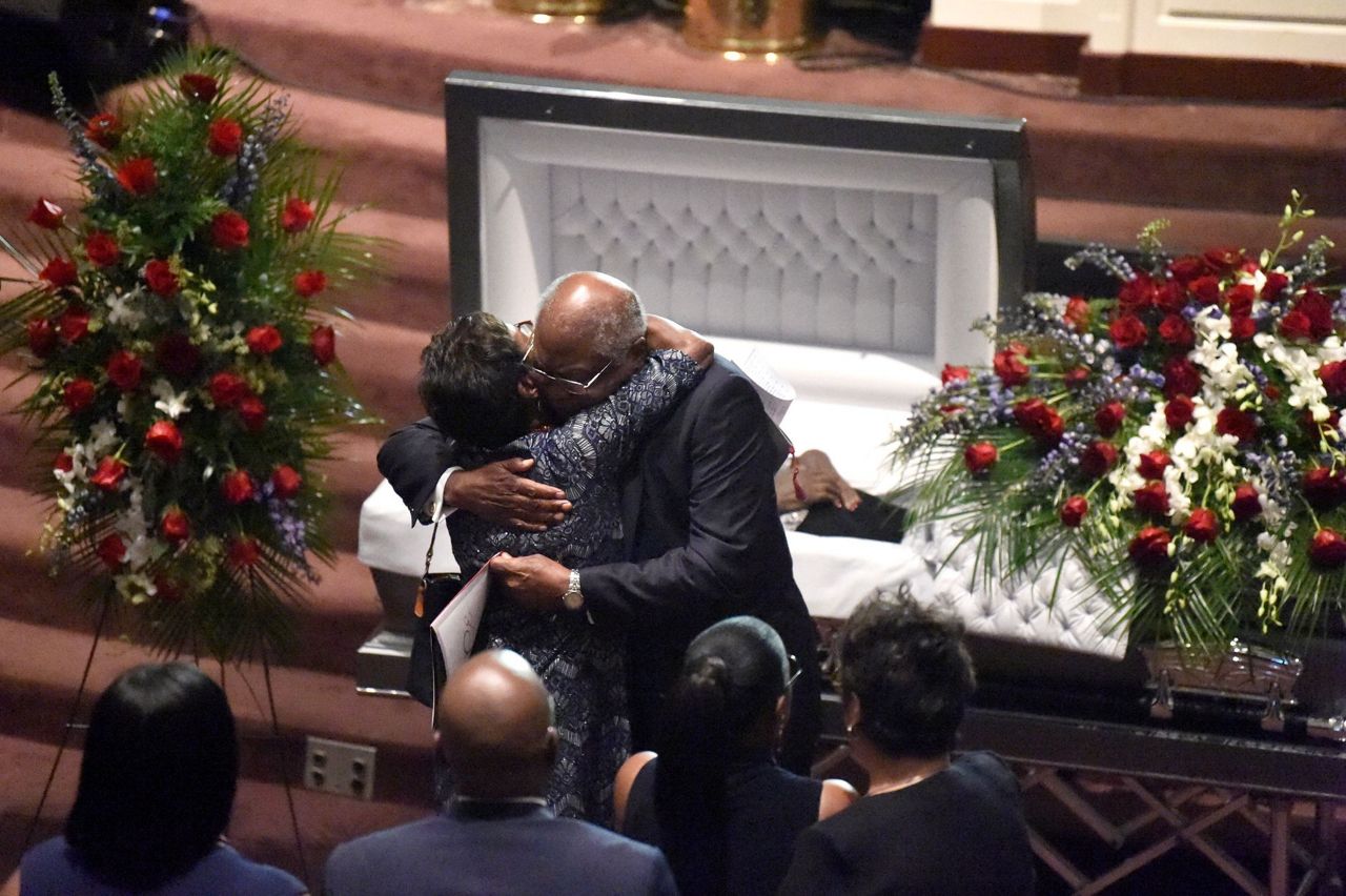 Leading Democrats gather for funeral of SC's Emily Clyburn