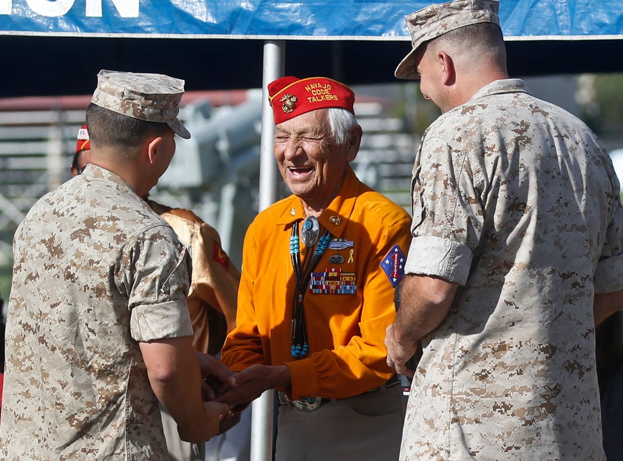 World War II Navajo Code Talker dies at 92