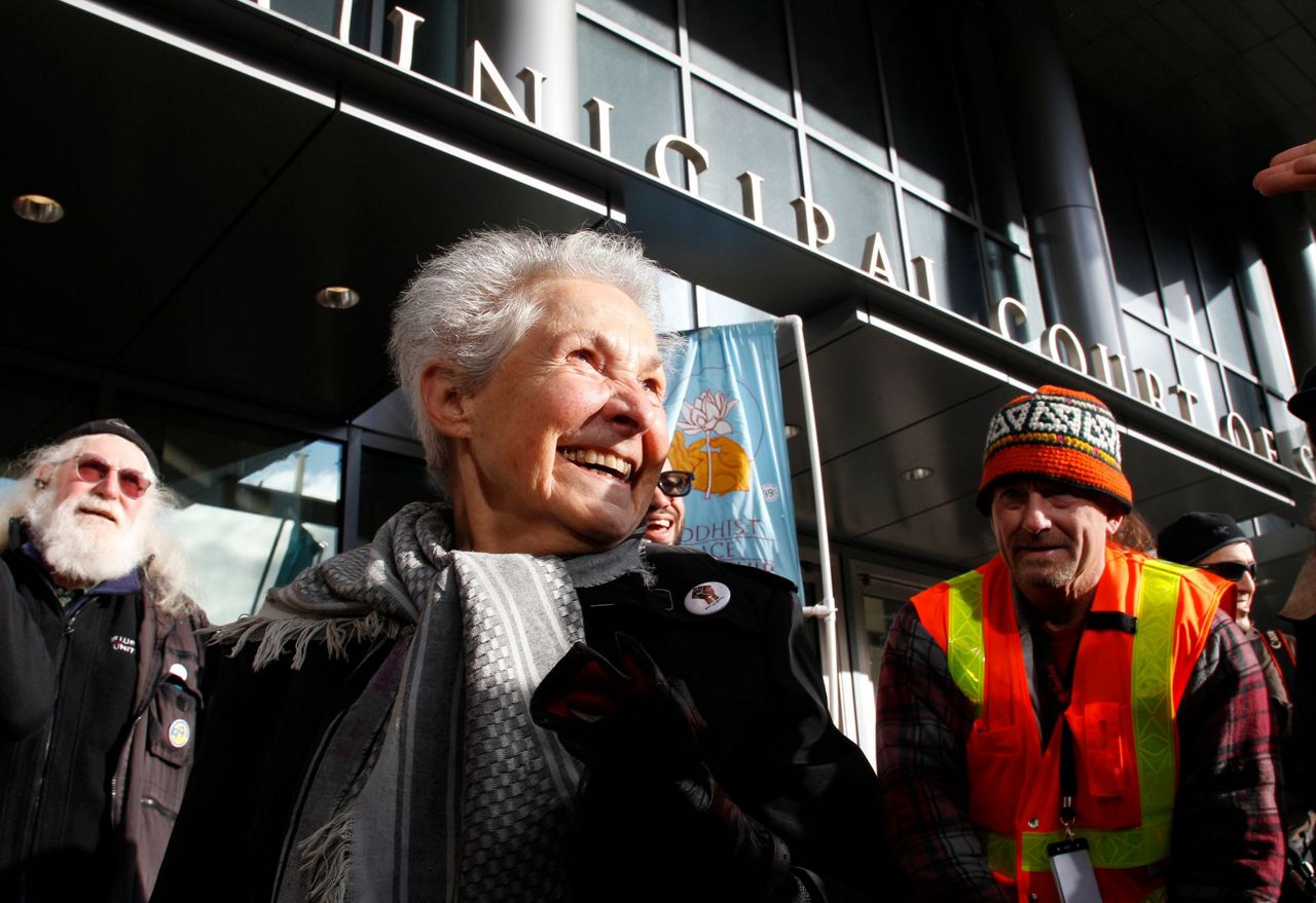 Dorli Rainey, symbol of Occupy movement, dies at 95