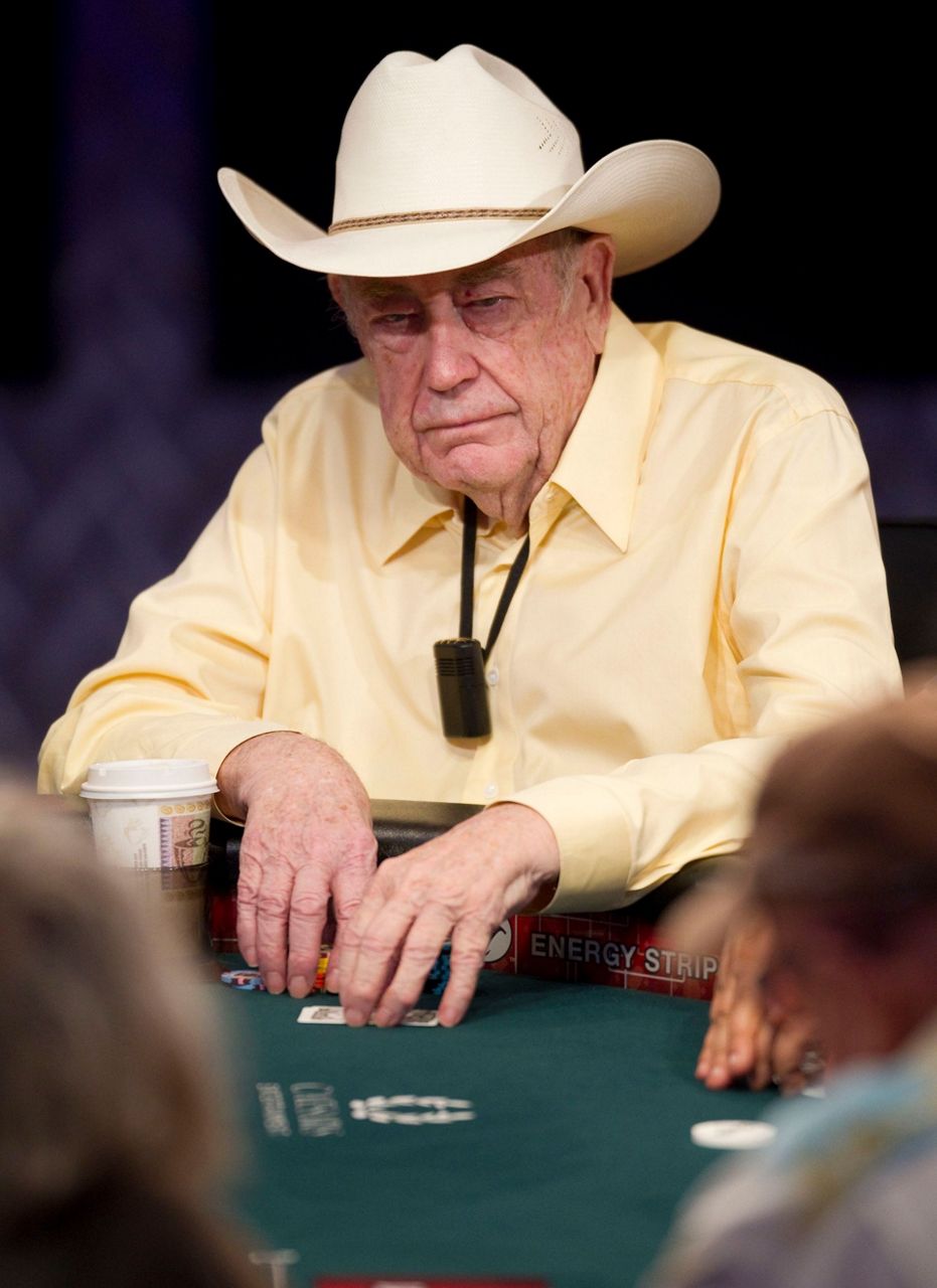 2-time world champion Doyle Brunson, called the Godfather of Poker ...