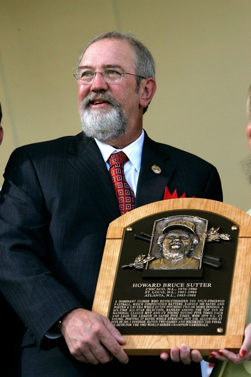Bruce Sutter, Hall of Famer and Cy Young winner, dies at 69