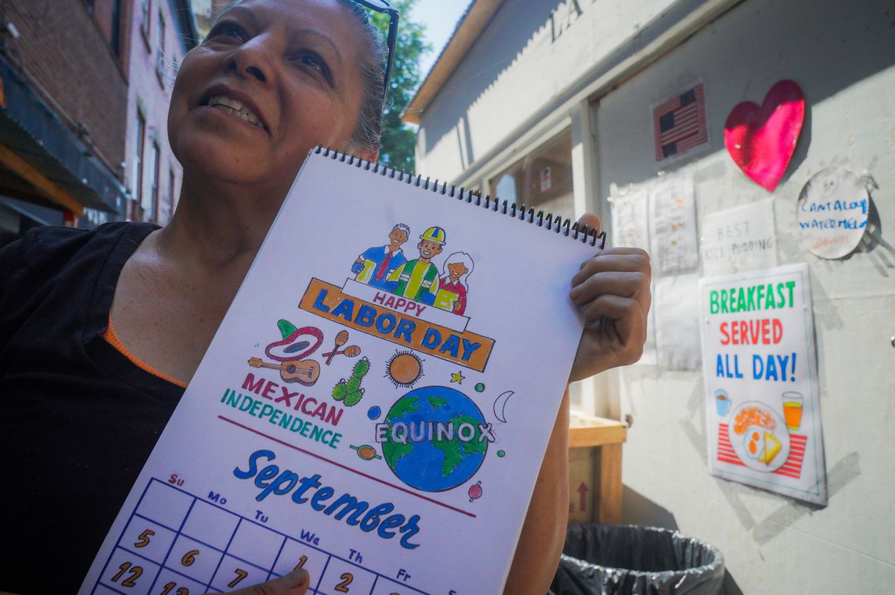 Octogenarian brothers make popular hand-drawn posters