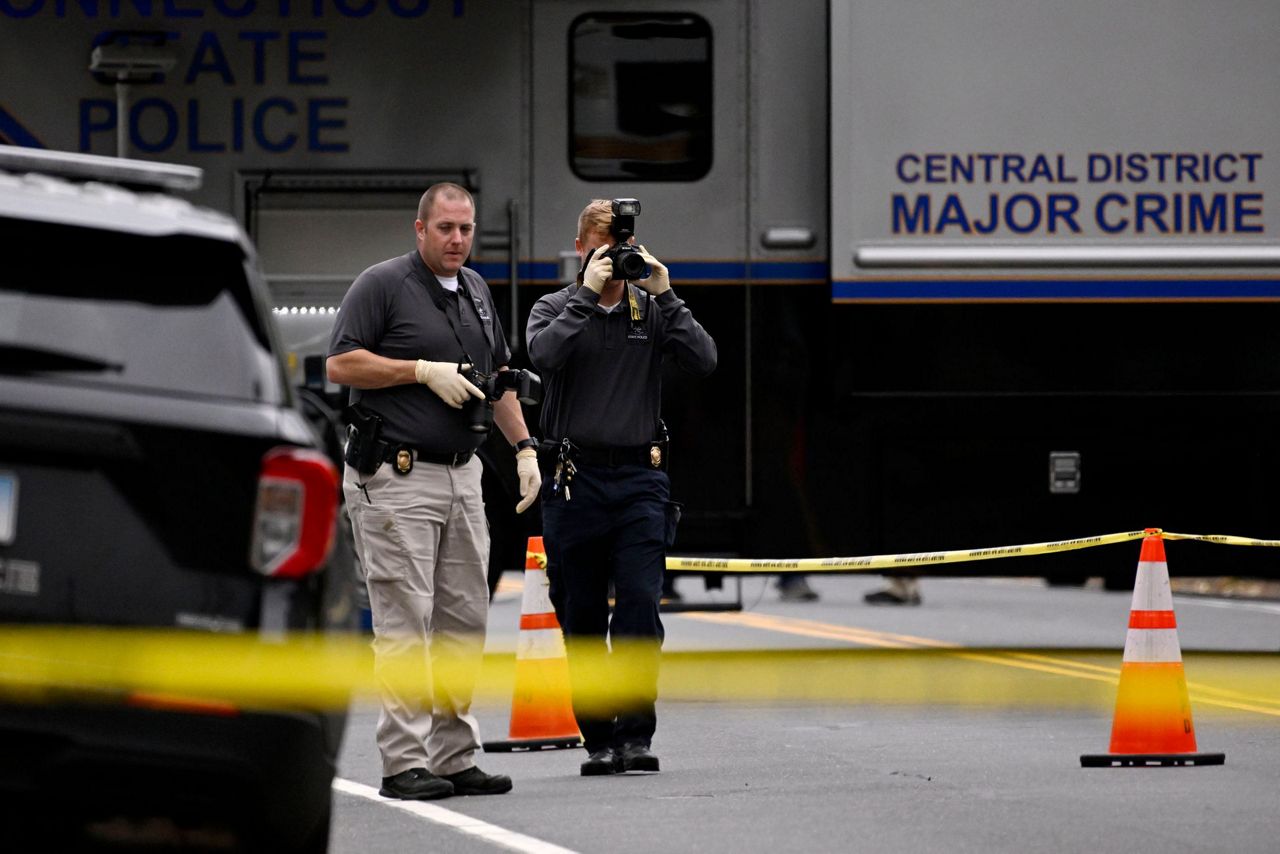 Police: 2 officers fatally shot, 3rd wounded in Connecticut