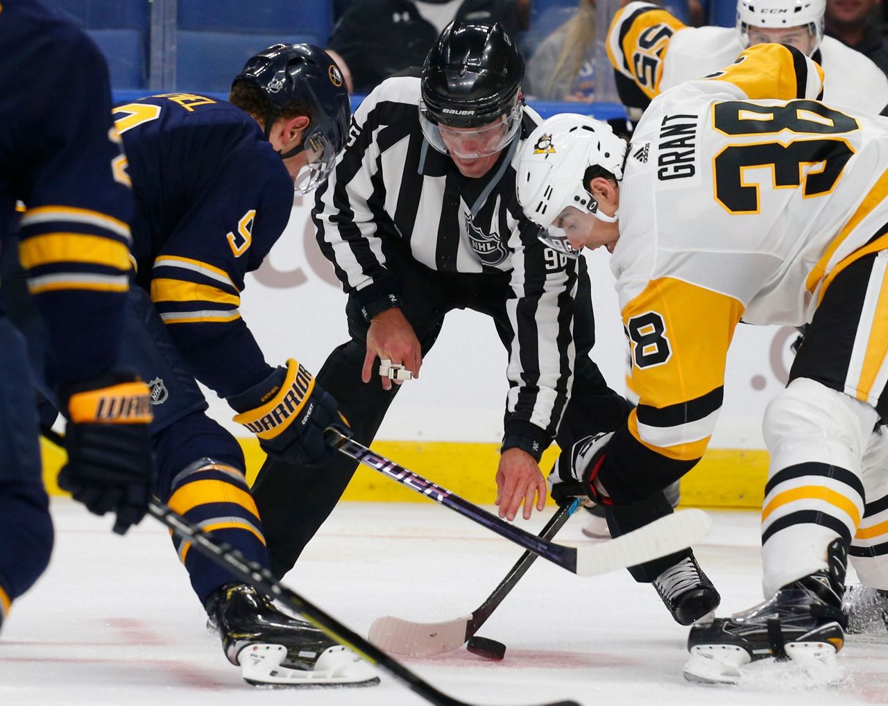 Amid banter, NHL officials get refresher course at camp