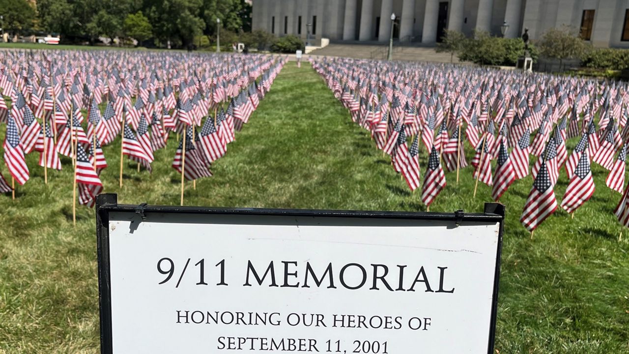 PHOTOS: Ohio Statehouse's 9/11 memorial