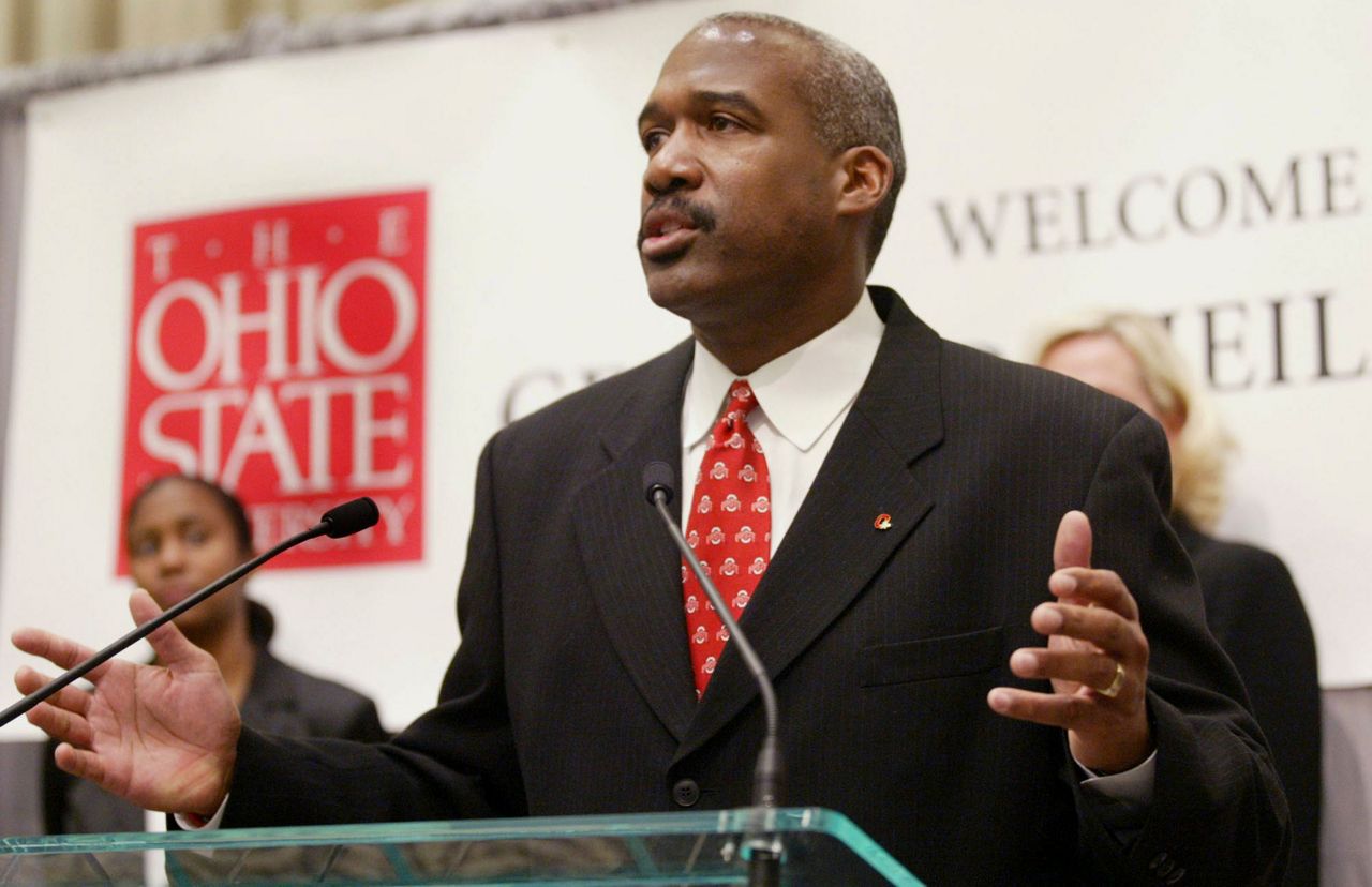 Ohio State athletic director Gene Smith says he'll retire in July 2024