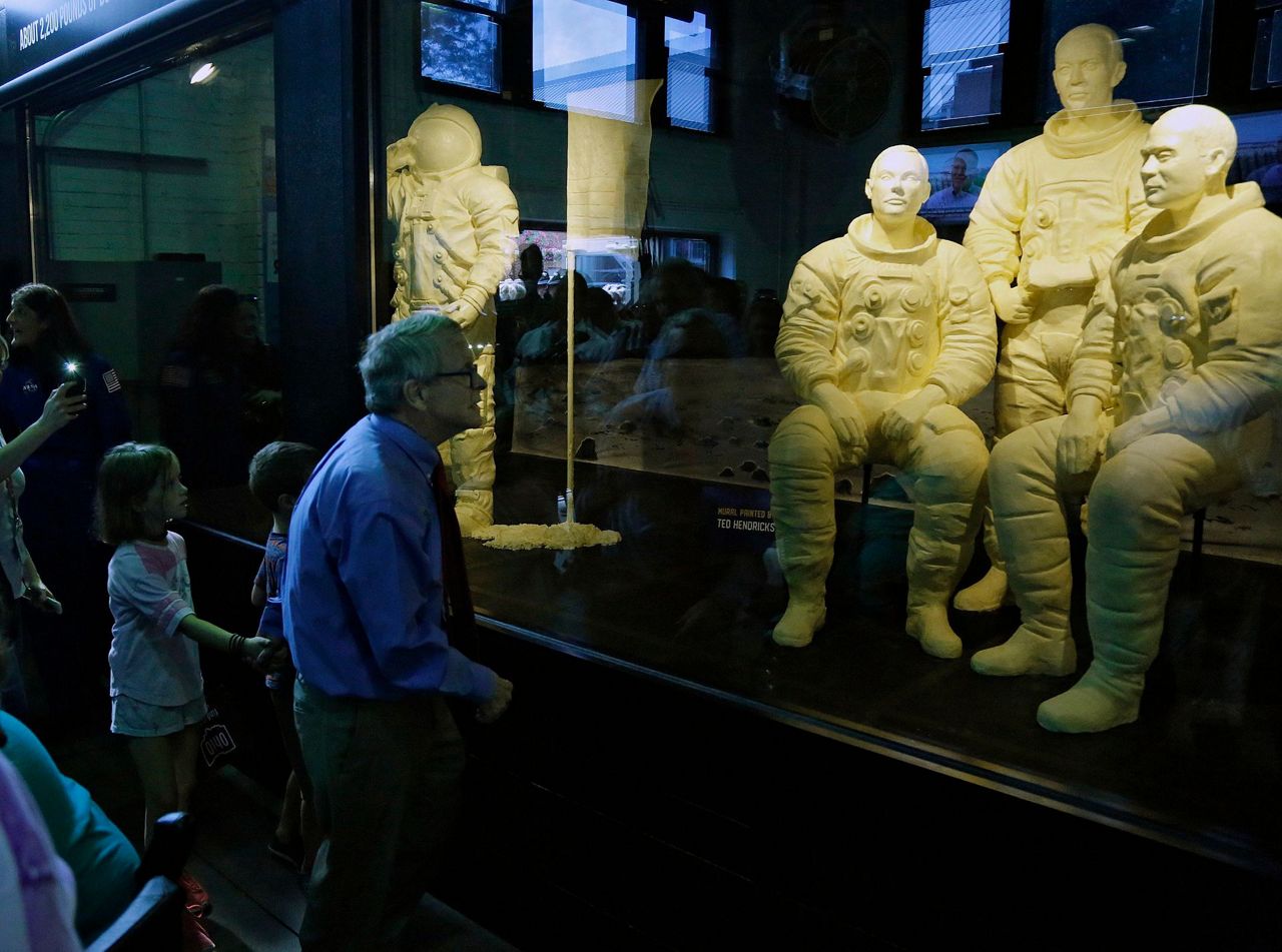 State fair remembers moon landing with butter astronauts