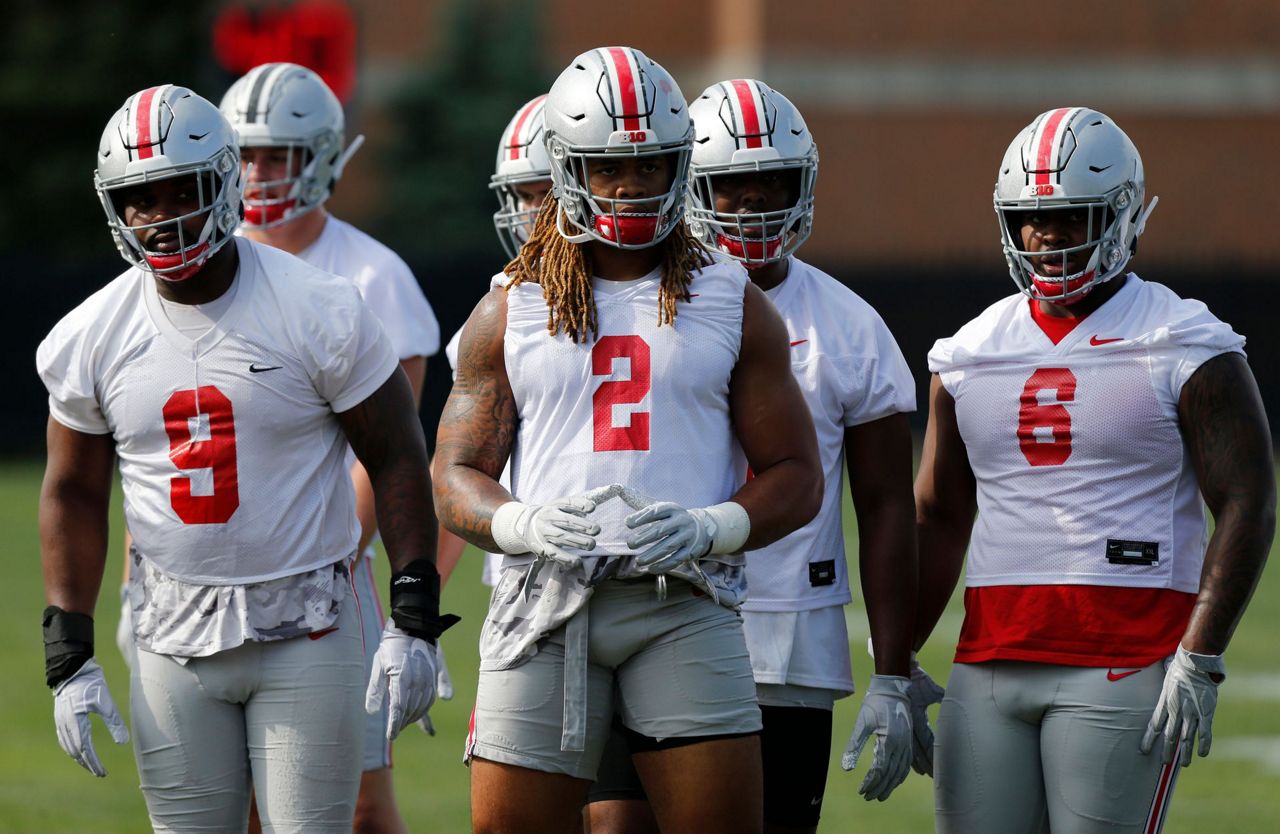 Ohio State training camp opens with new coach, new QB