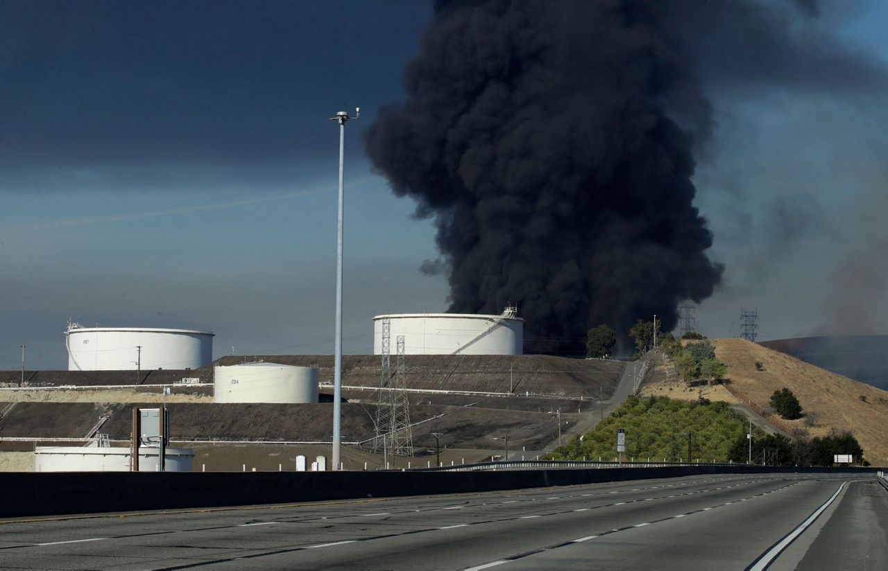 Officials eye explosion at California fuel site after quake