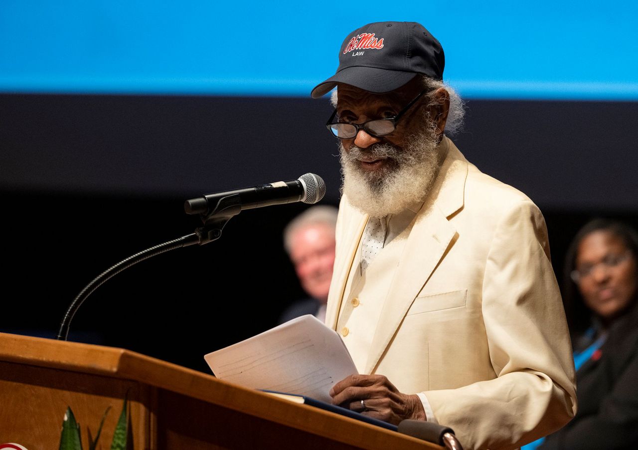 Ole Miss honors James Meredith 60 years after integration