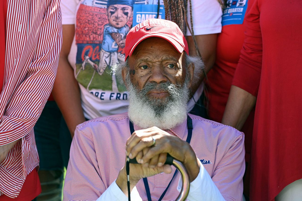 Ole Miss honors James Meredith 60 years after integration