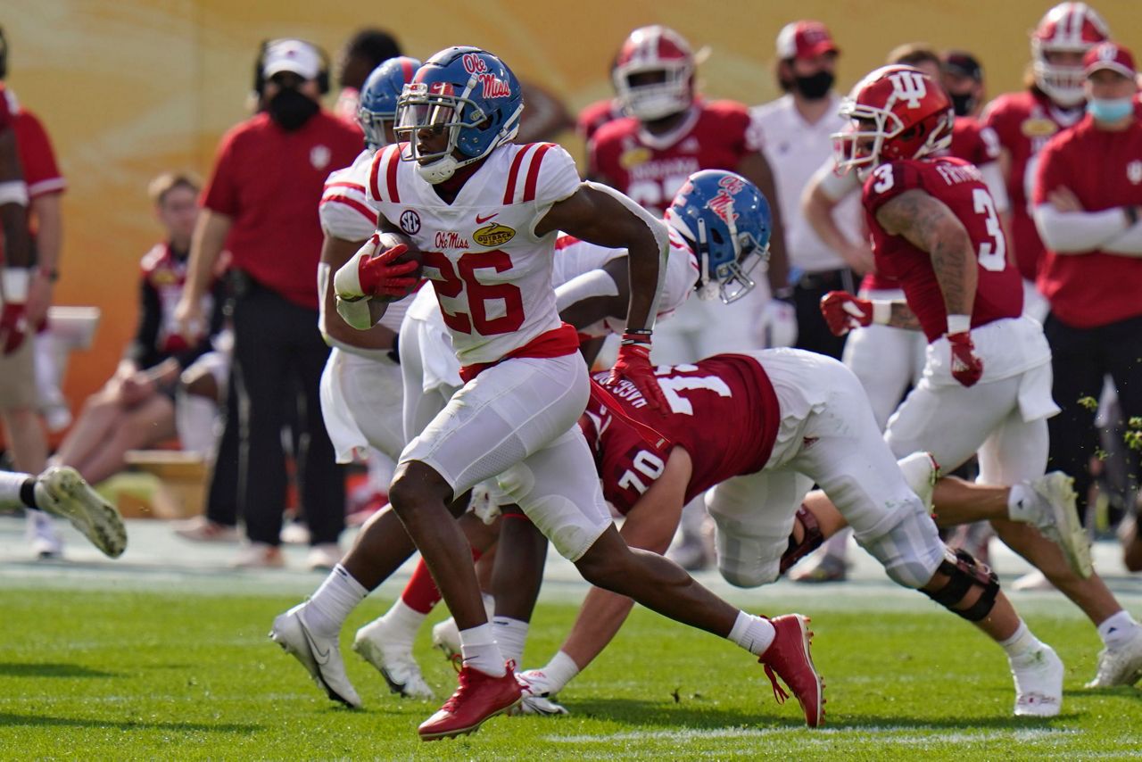 Corral, Ole Miss take down No. 7 Indiana in Outback Bowl