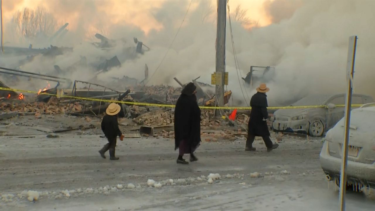 Donations accepted Thursday after massive fire in Ovid