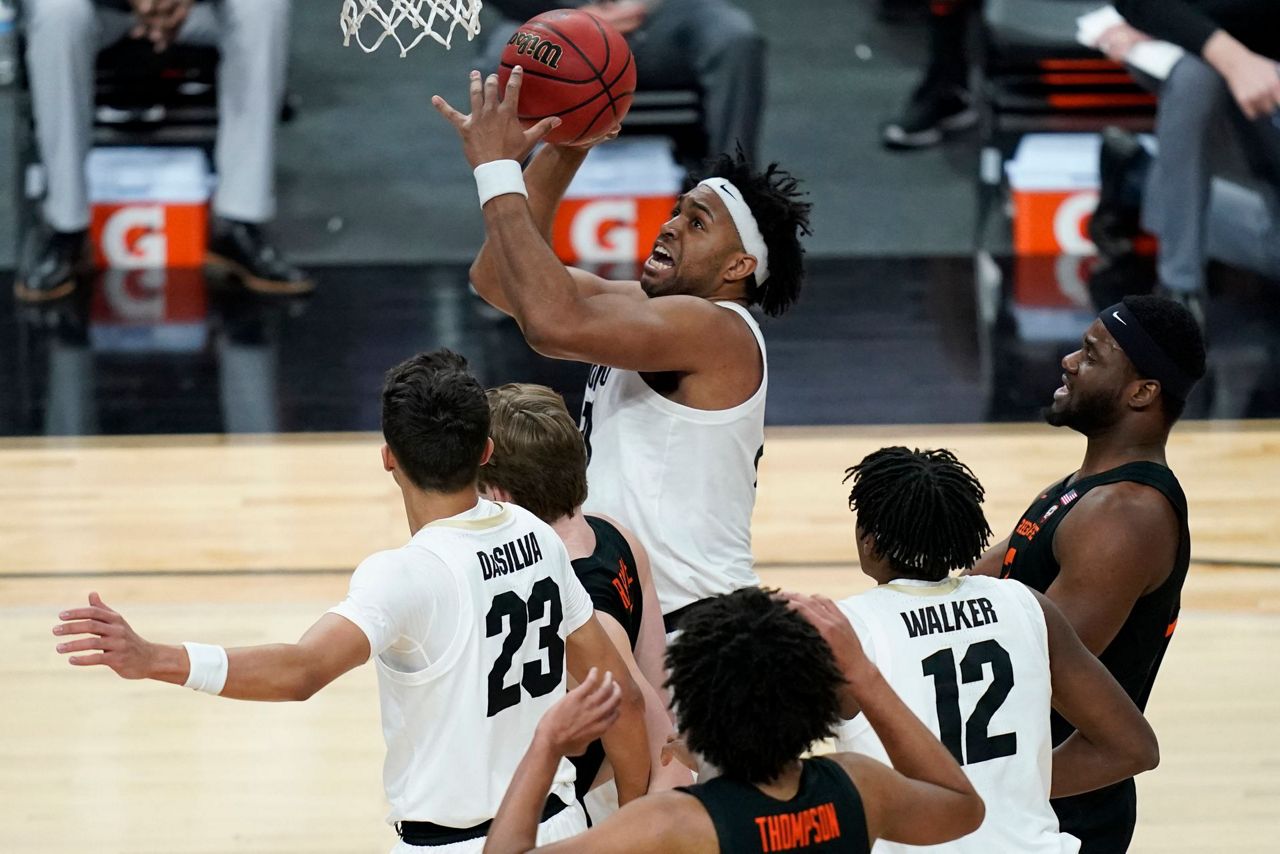Oregon State beats No. 23 Colorado 70-68 for first title