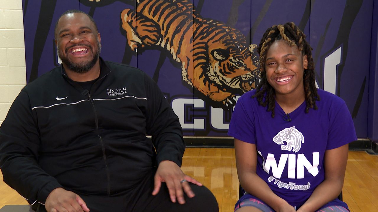 The Pattersons and Dallas Lincoln basketball