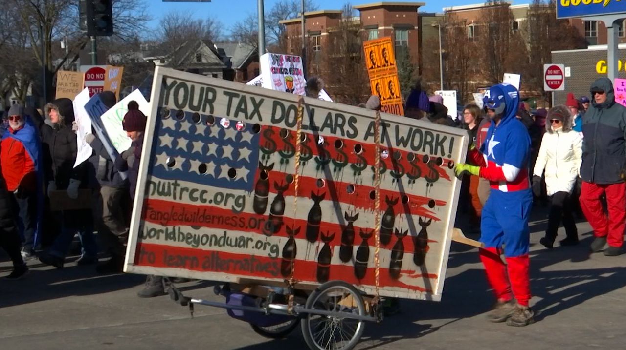 Hundreds join People's March movement in Madison