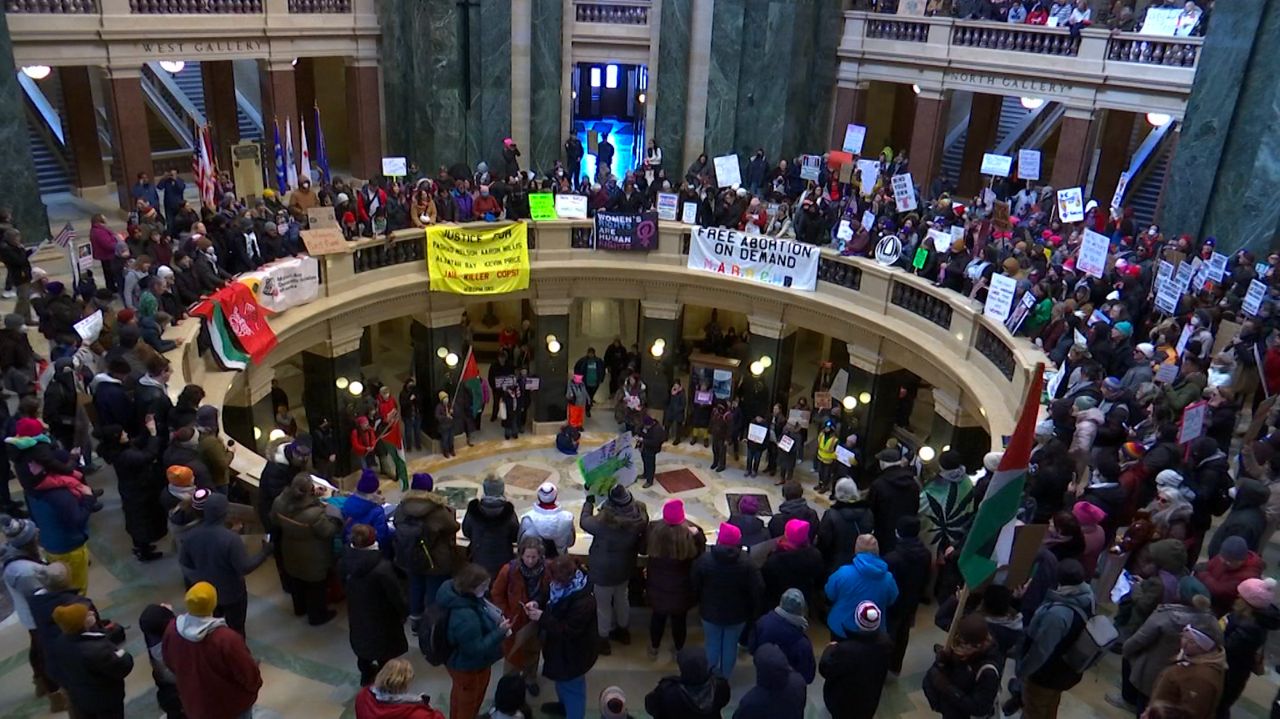 Hundreds join People's March movement in Madison