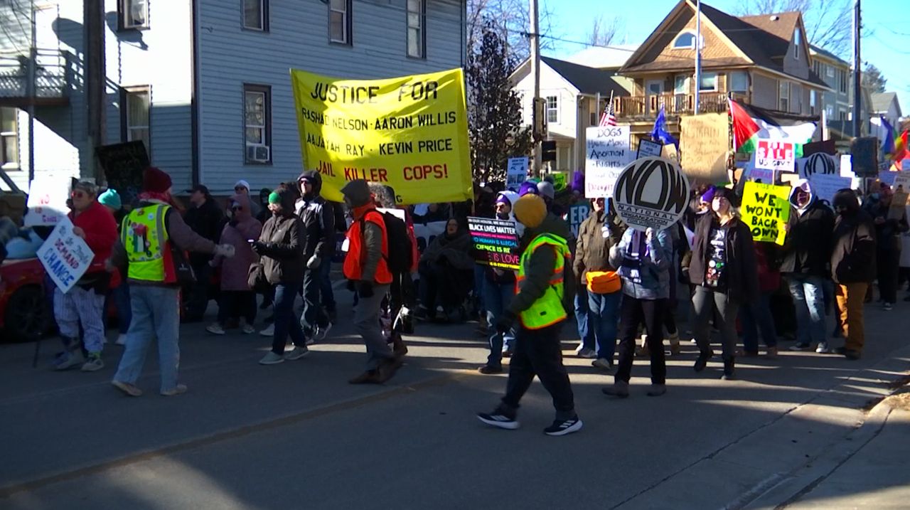Hundreds join People's March movement in Madison